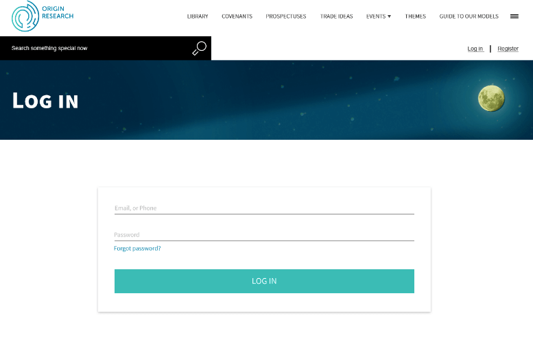 Origin Research | Sloboda studio