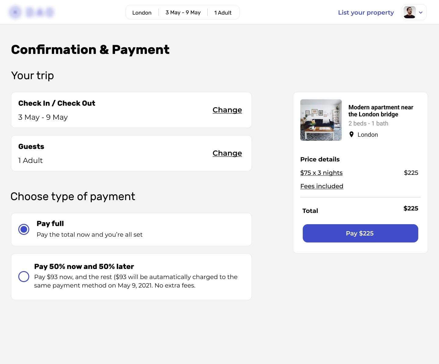 Property Rental Marketplace - Case Study - Sloboda studio